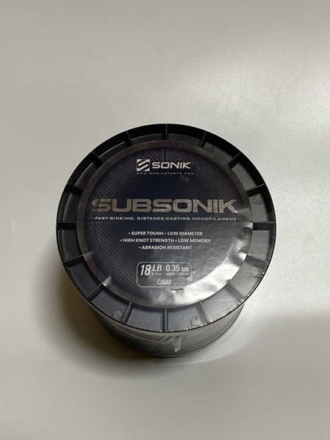 SONIK BULK MONOFILAMENT CAMO 18LB 3000M | CARP-STYLE
